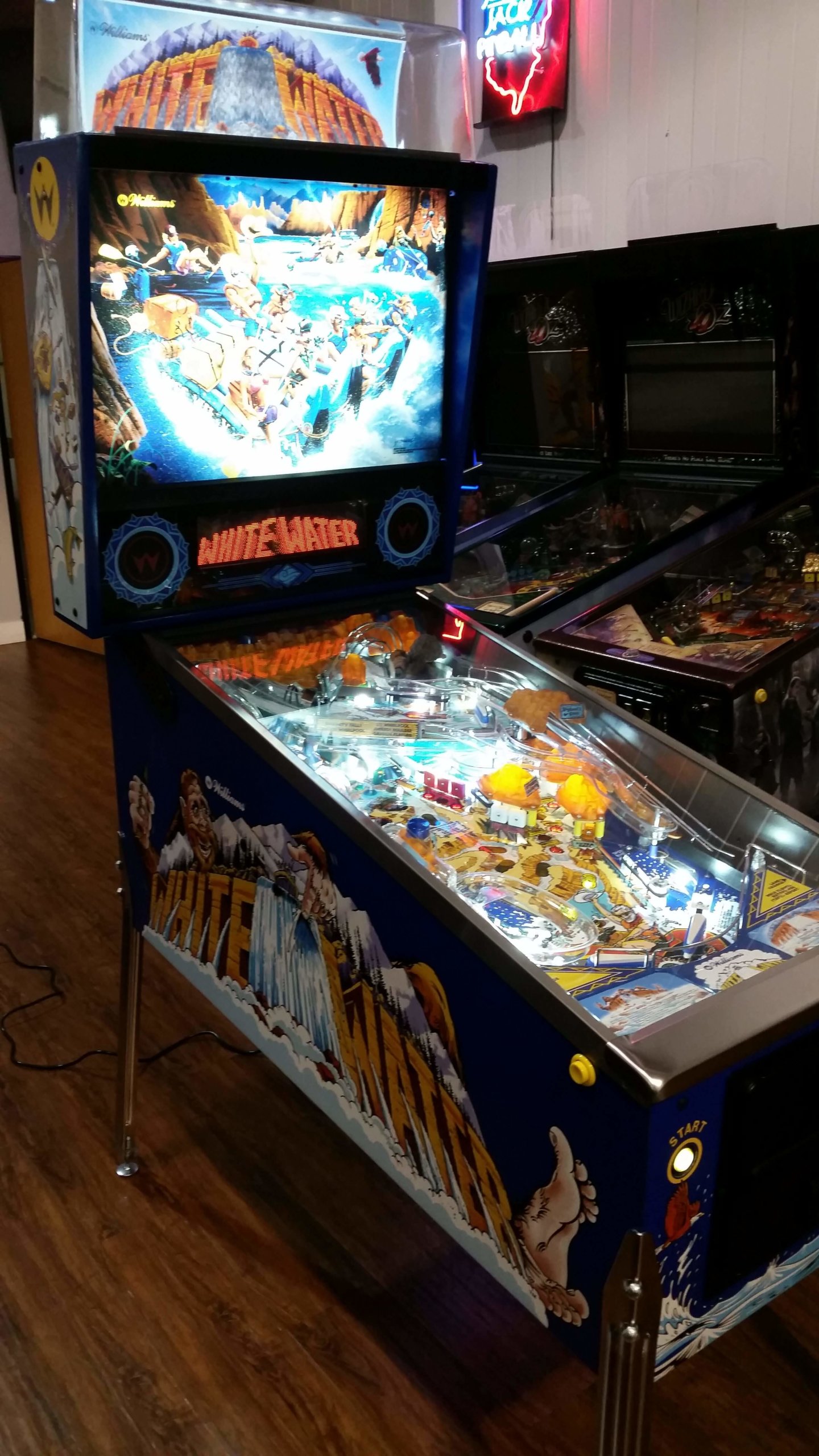 Buy White Water Pinball Machine by Williams (High End Restoration ...