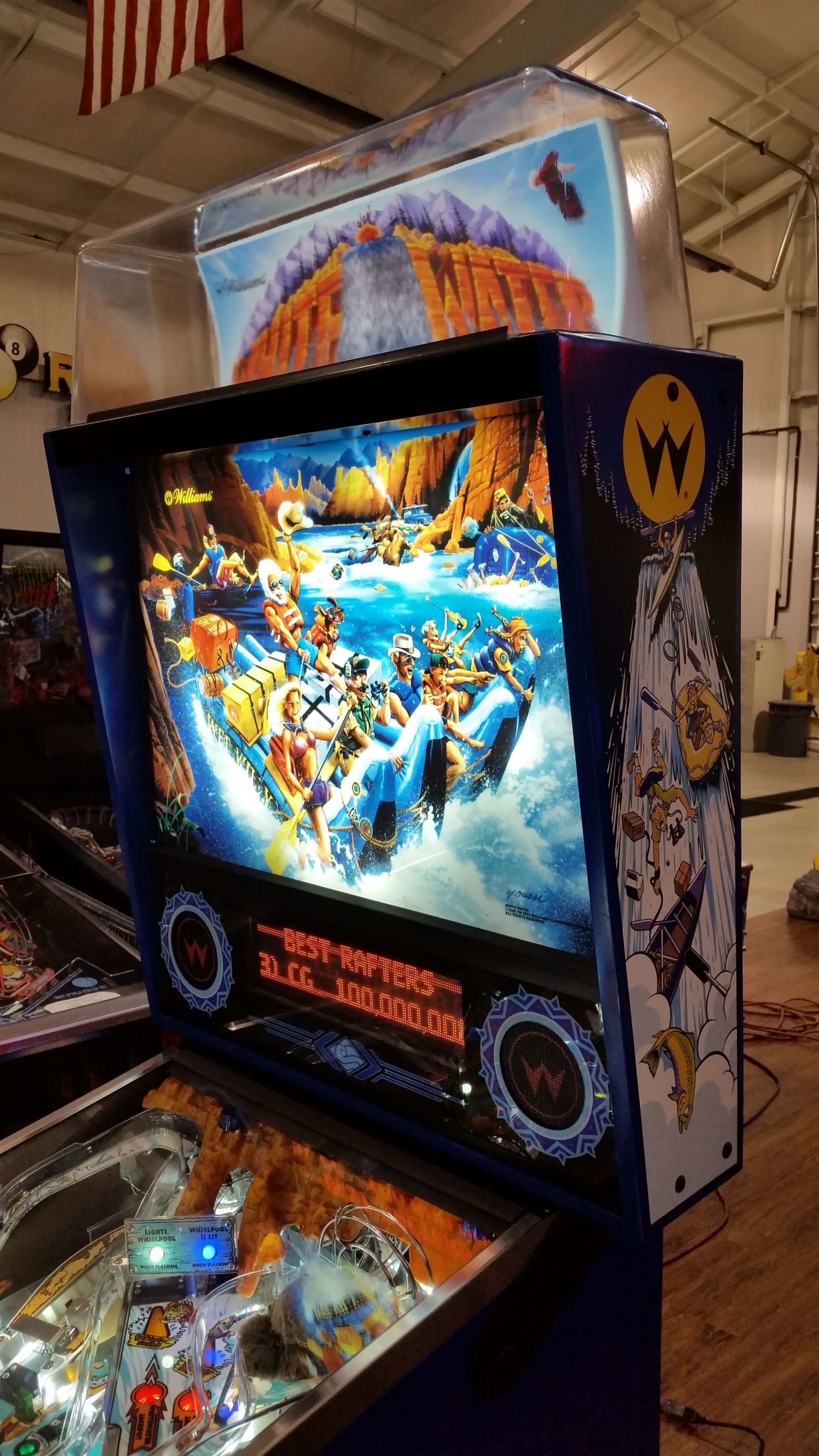 Buy White Water Pinball Machine by Williams (High End Restoration ...