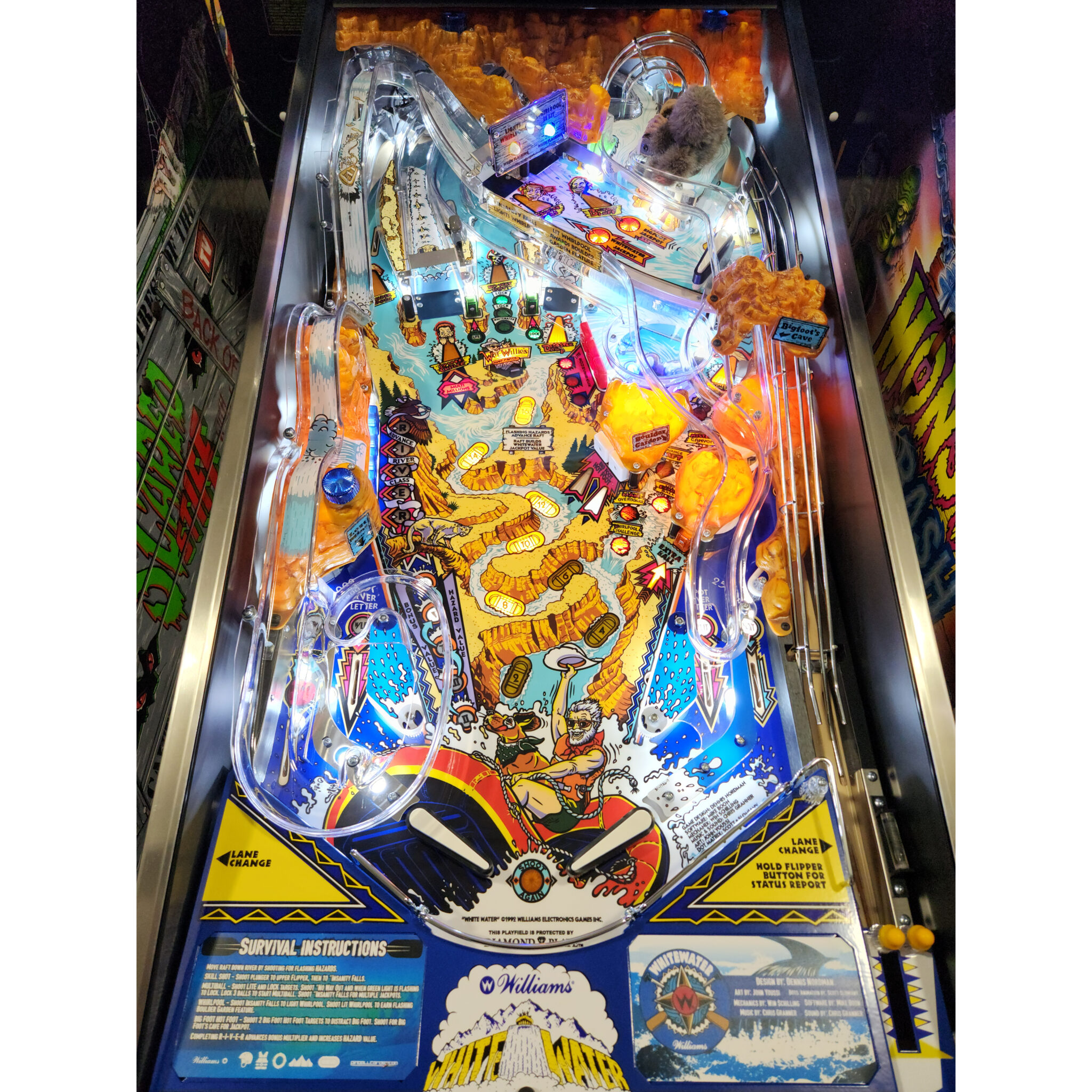 Buy White Water Pinball Machine by Williams (High End Restoration ...