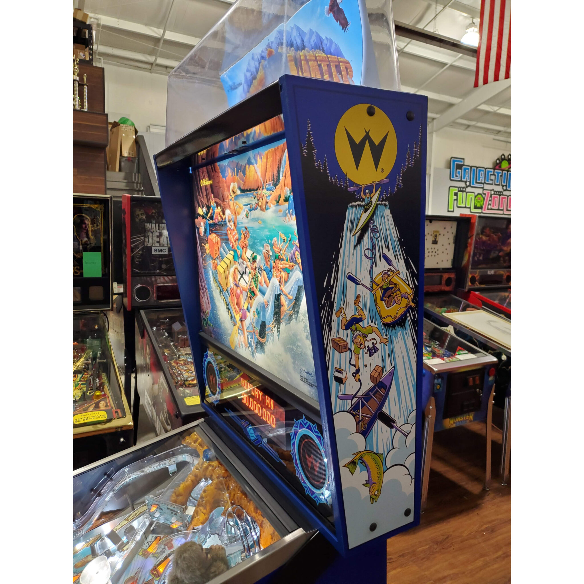 Buy White Water Pinball Machine by Williams (High End Restoration ...