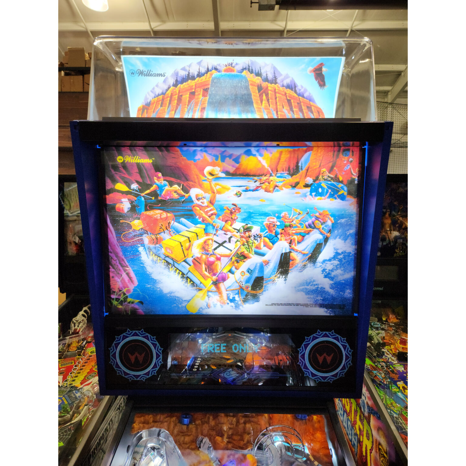 Buy White Water Pinball Machine by Williams (High End Restoration ...