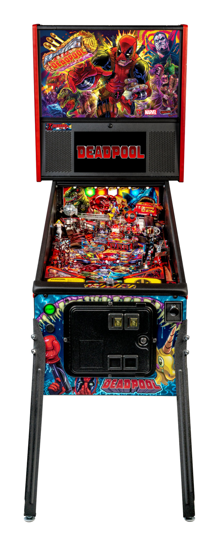 Buy Deadpool Premium Pinball Machine by Stern Online at $9499