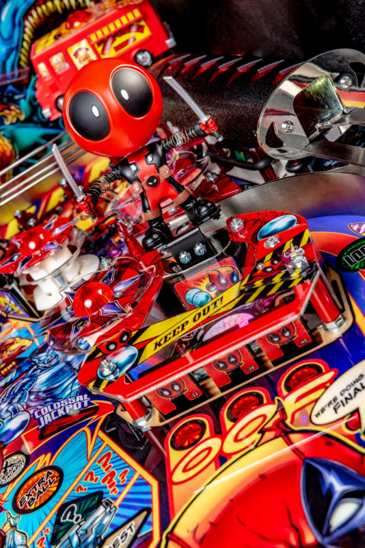 Buy Deadpool Premium Pinball Machine by Stern Online at $9499