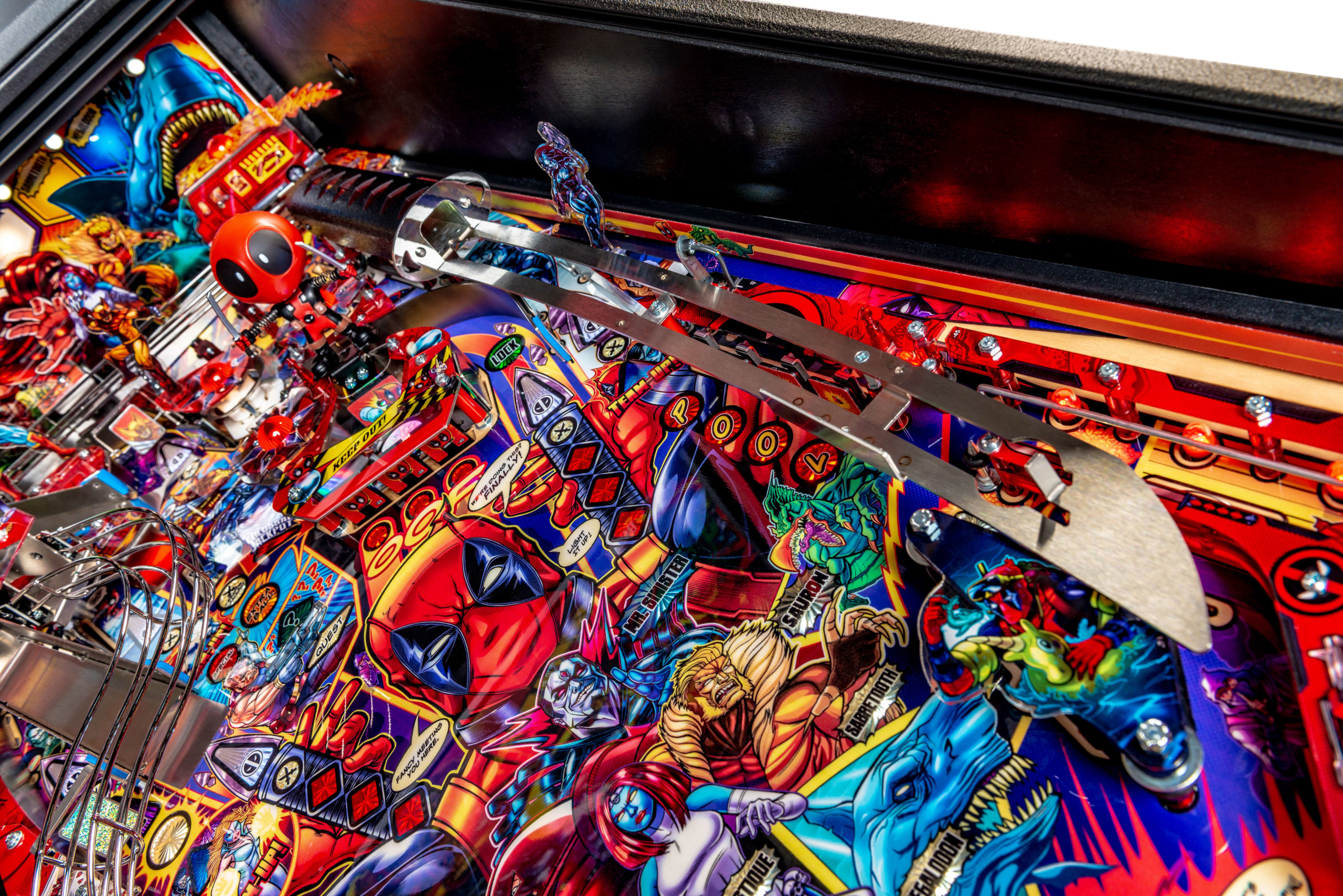 Buy Deadpool Pro Pinball Machine by Stern Online at $7999