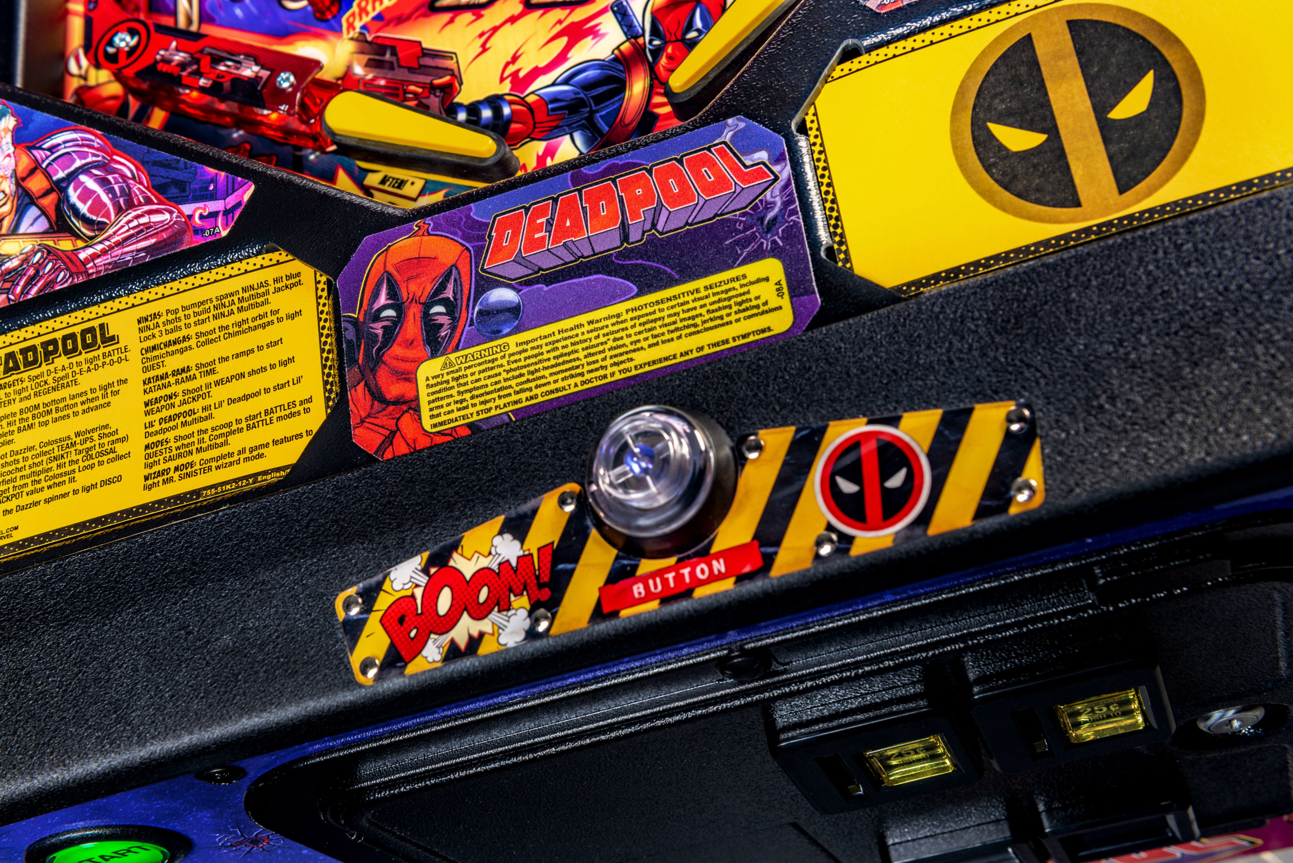Buy Deadpool Pro Pinball Machine by Stern Online at $7999