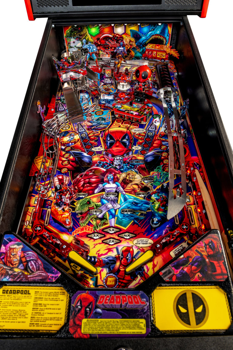 Buy Deadpool Pro Pinball Machine by Stern Online at $7999