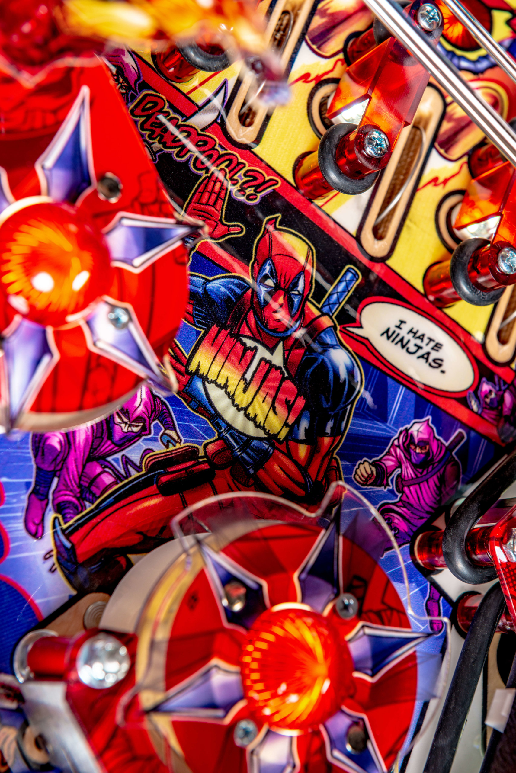 Buy Deadpool Pro Pinball Machine by Stern Online at $7999