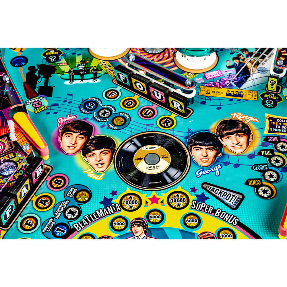 Buy The Beatles Gold Edition Pinball Machine by Stern Online at $11999