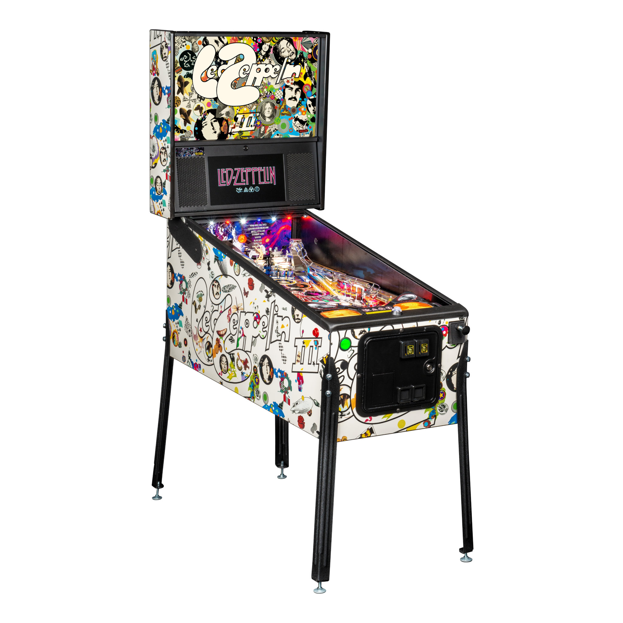 Buy Led Zeppelin Pro Pinball Machine by Stern Online at $7499