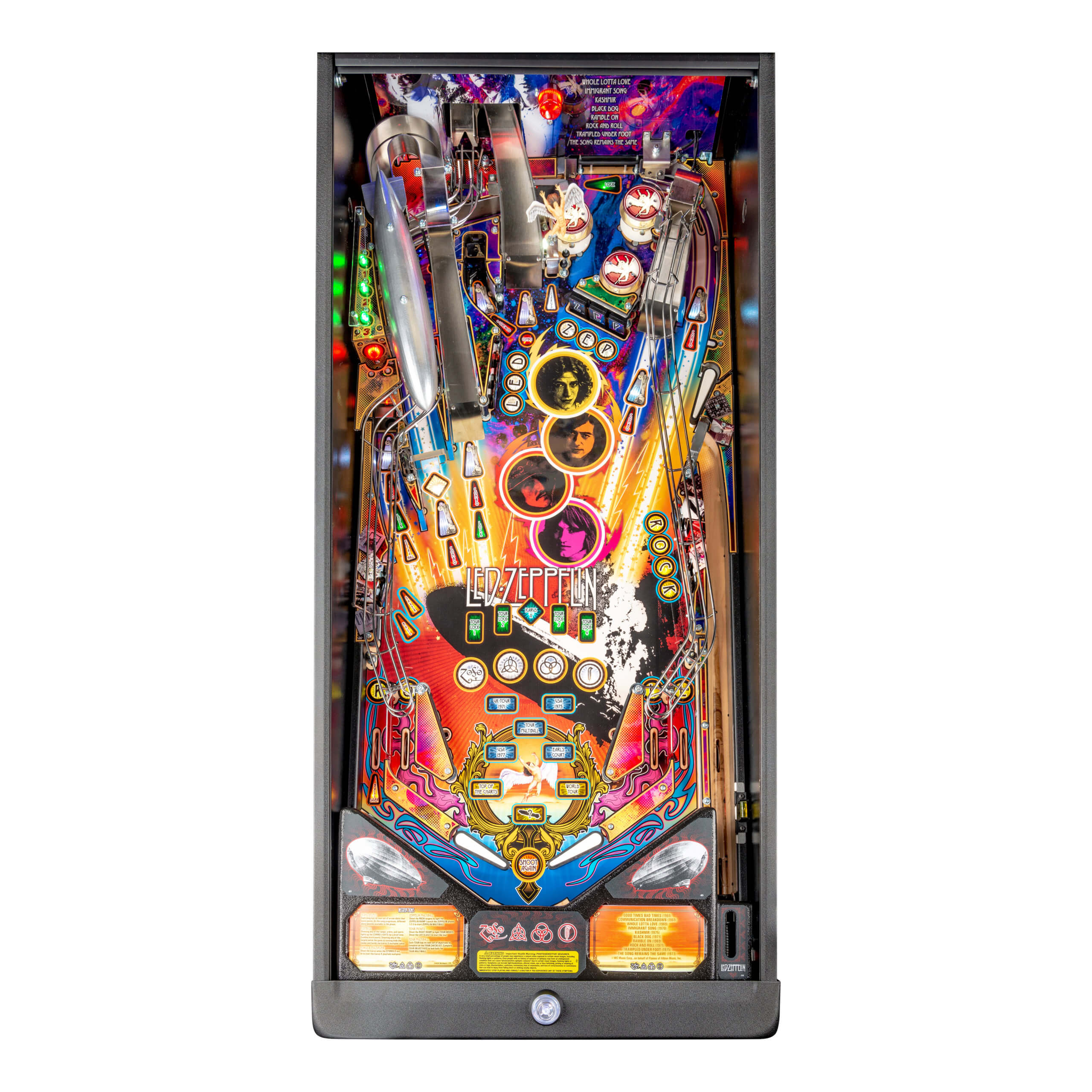 Buy Led Zeppelin Pro Pinball Machine by Stern Online at $7499