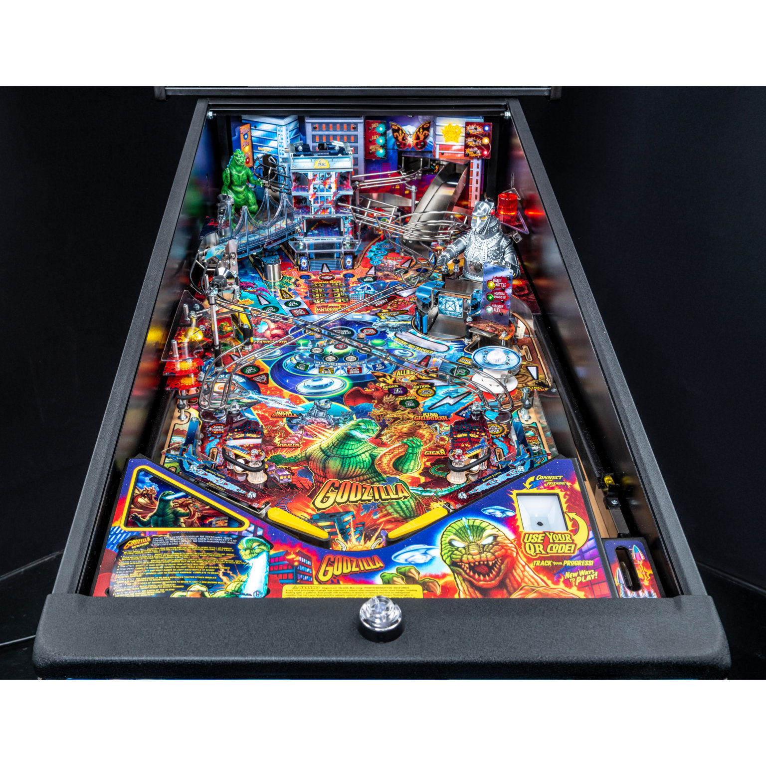 Buy Godzilla Premium Pinball Machine by Stern Online at $11499