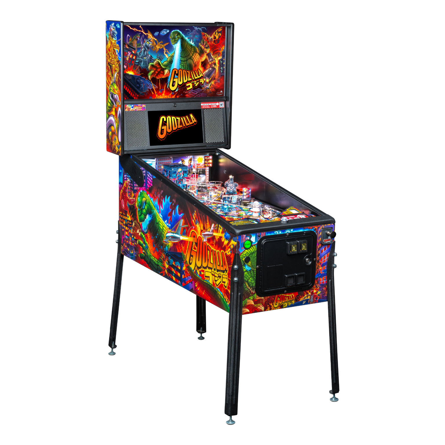 Buy Godzilla Premium Pinball Machine by Stern Online at $10999