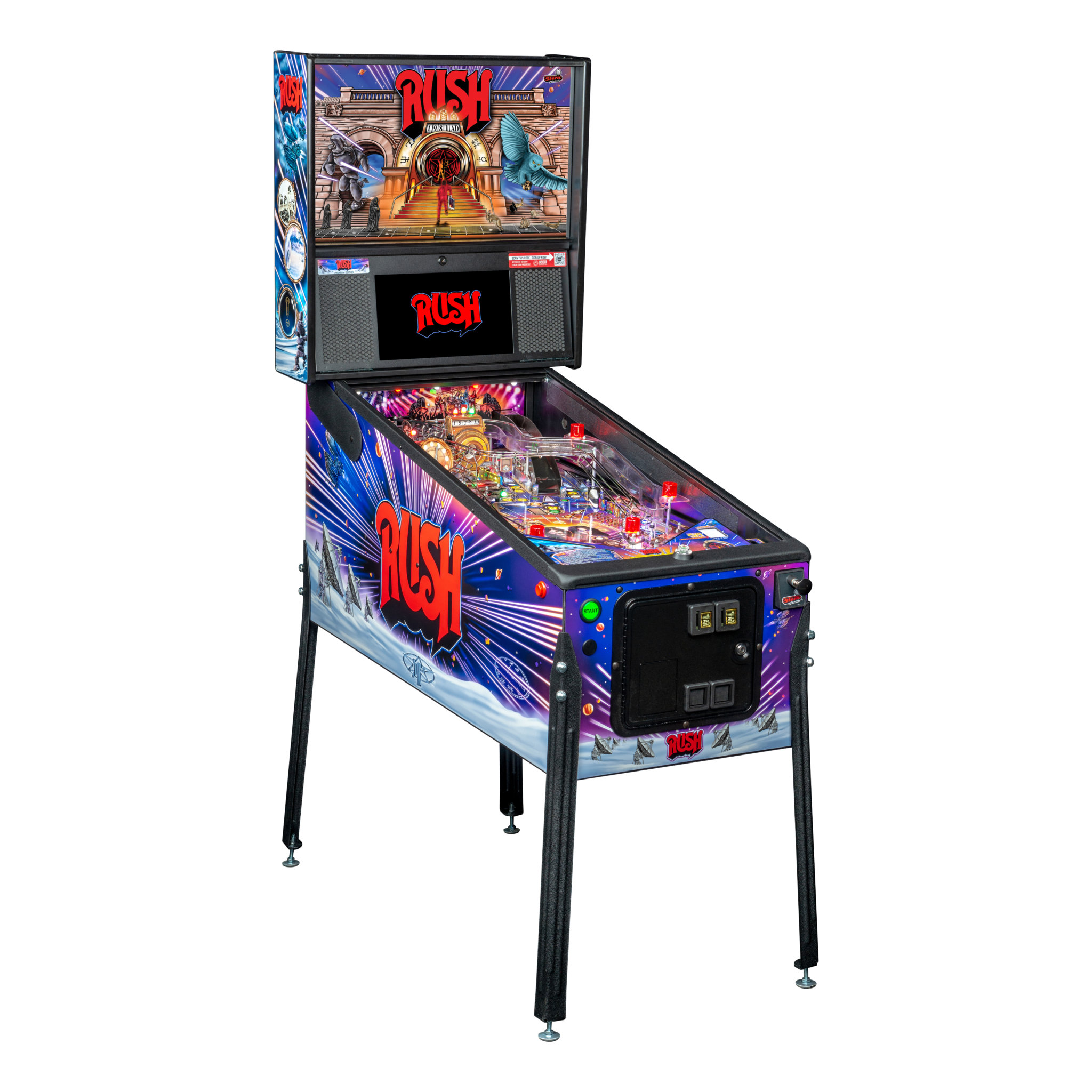 Buy Rush Premium Pinball Machine by Stern Online at $10499