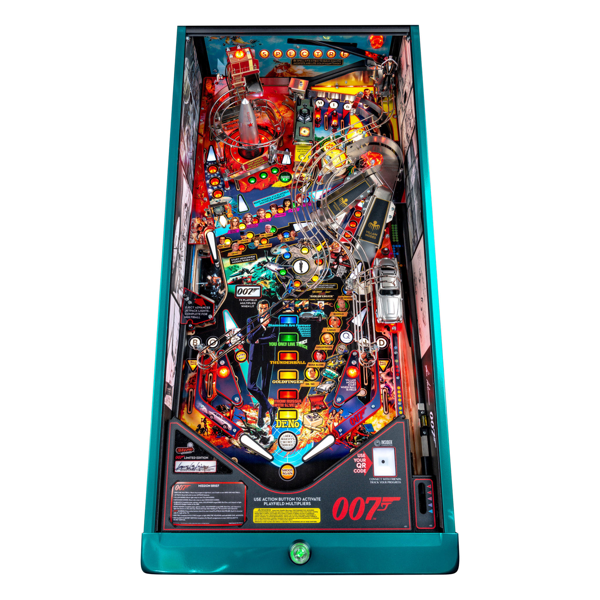 Buy James Bond 007 Premium Pinball Machine by Stern Online at $9699