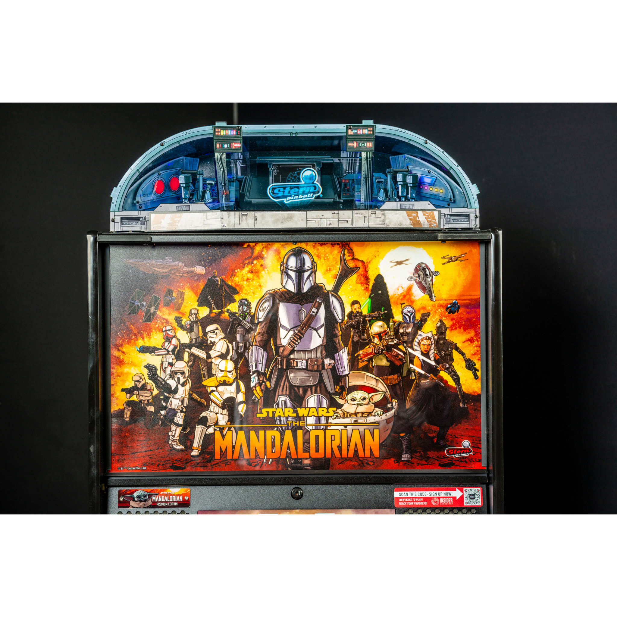 Buy The Mandalorian Pinball Topper by Stern Online at $1999.99