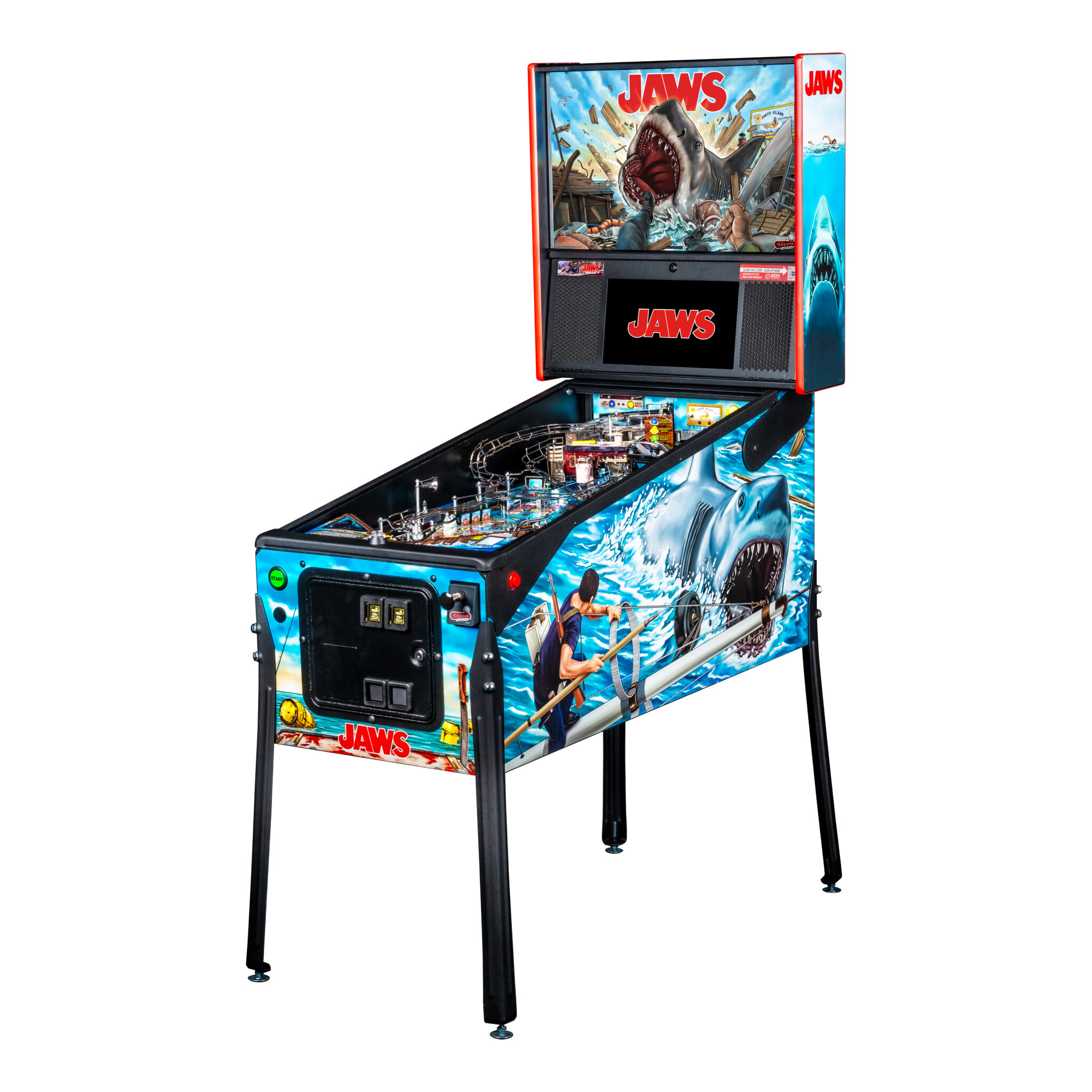 Buy Jaws Premium Pinball Machine by Stern Online at $9699