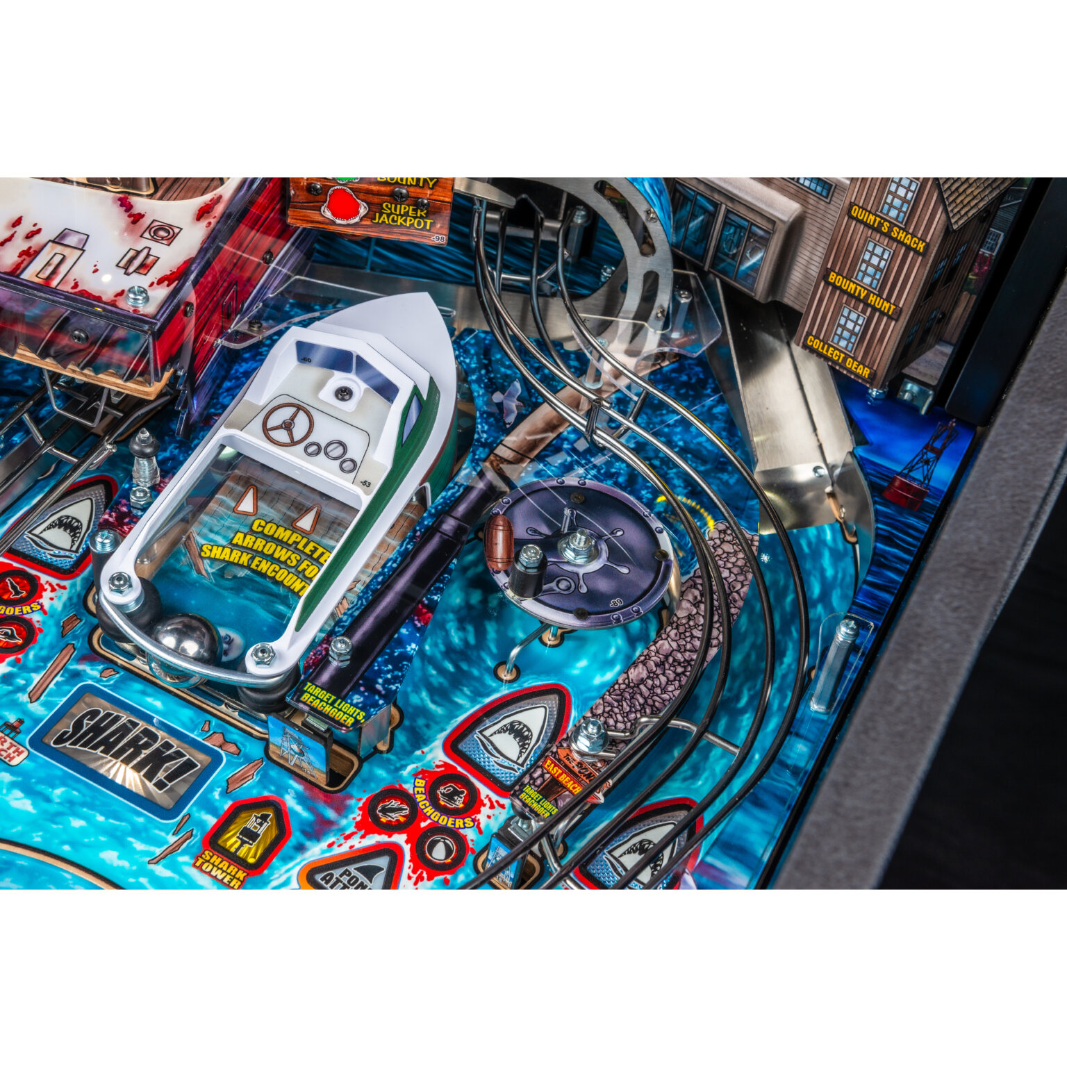Buy Jaws Premium Pinball Machine by Stern Online at $9699