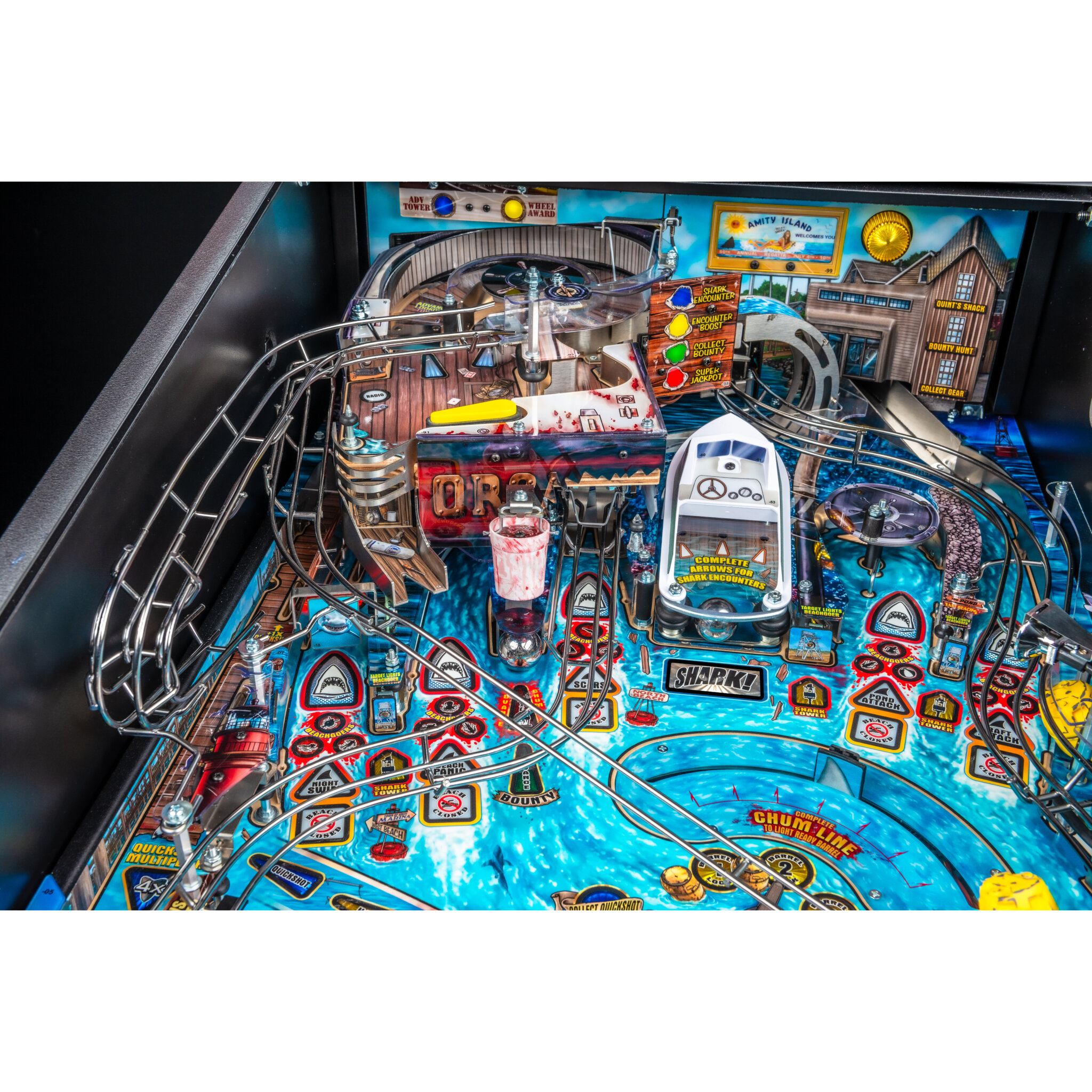 Buy Jaws Premium Pinball Machine by Stern Online at $9699