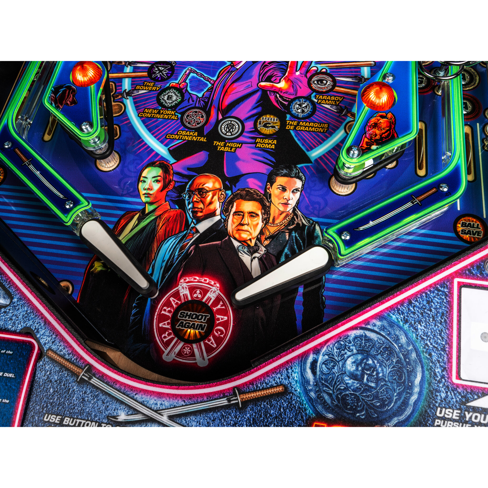 Buy John Wick Premium Pinball Machine by Stern Online at $9499