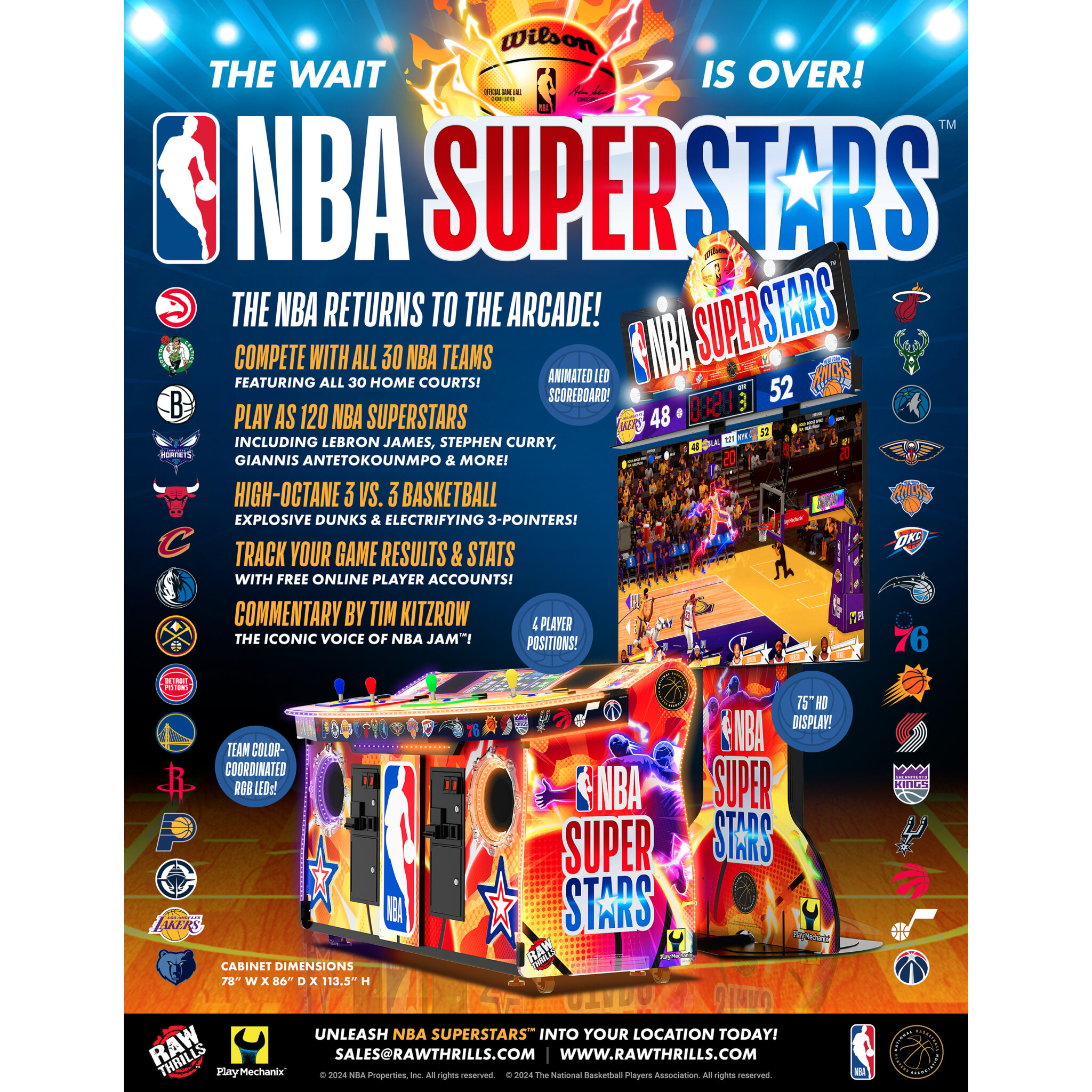 Buy NBA Superstars Arcade Online at $16999