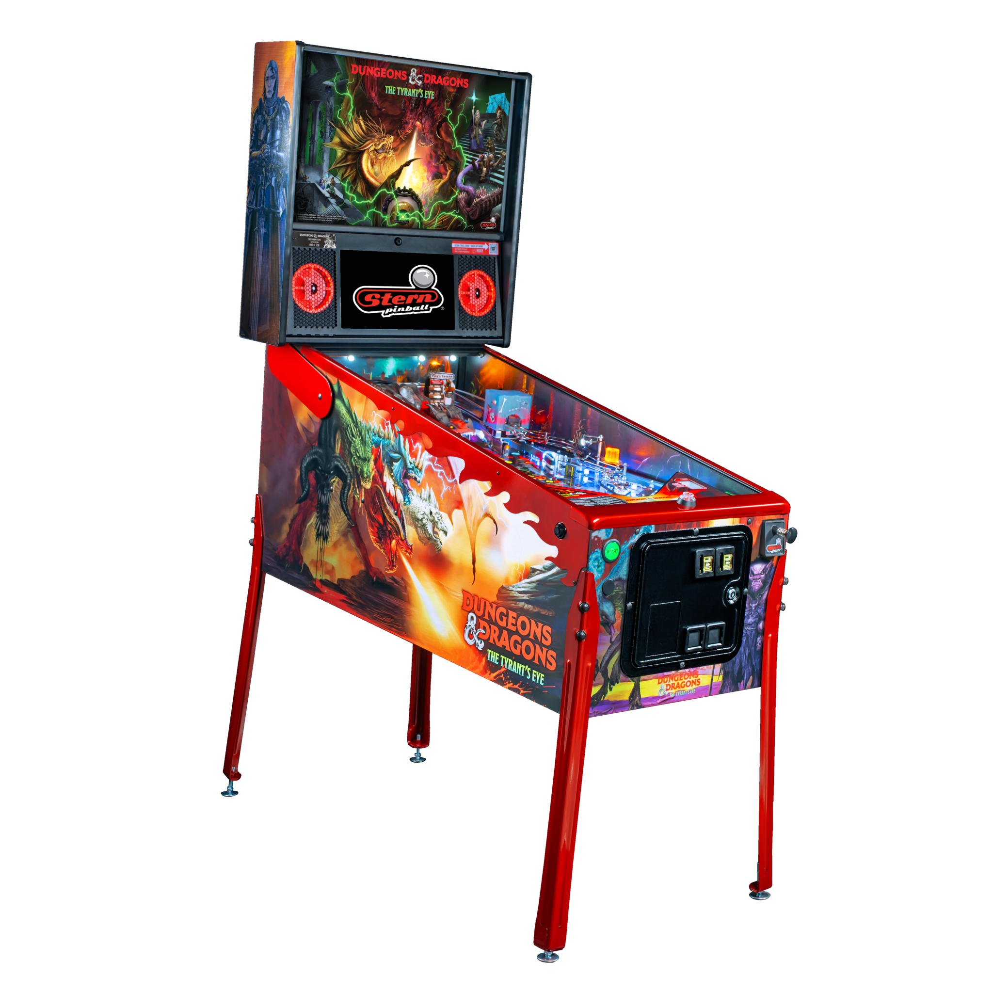 Buy Dungeons & Dragons: The Tyrant's Eye Premium Pinball Machine by ...