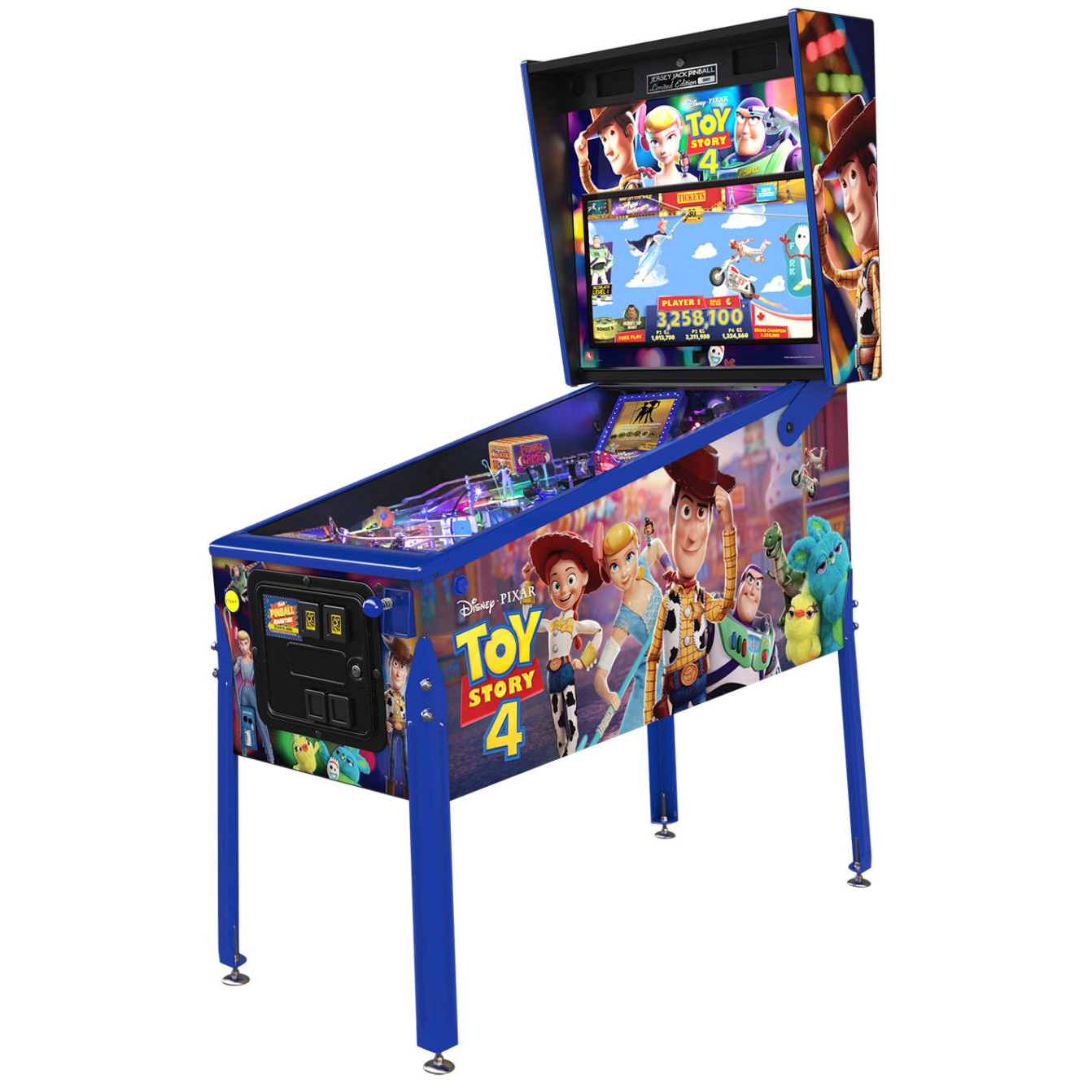 Buy Toy Story 4 Limited Edition Pinball by JJP Online at $11999
