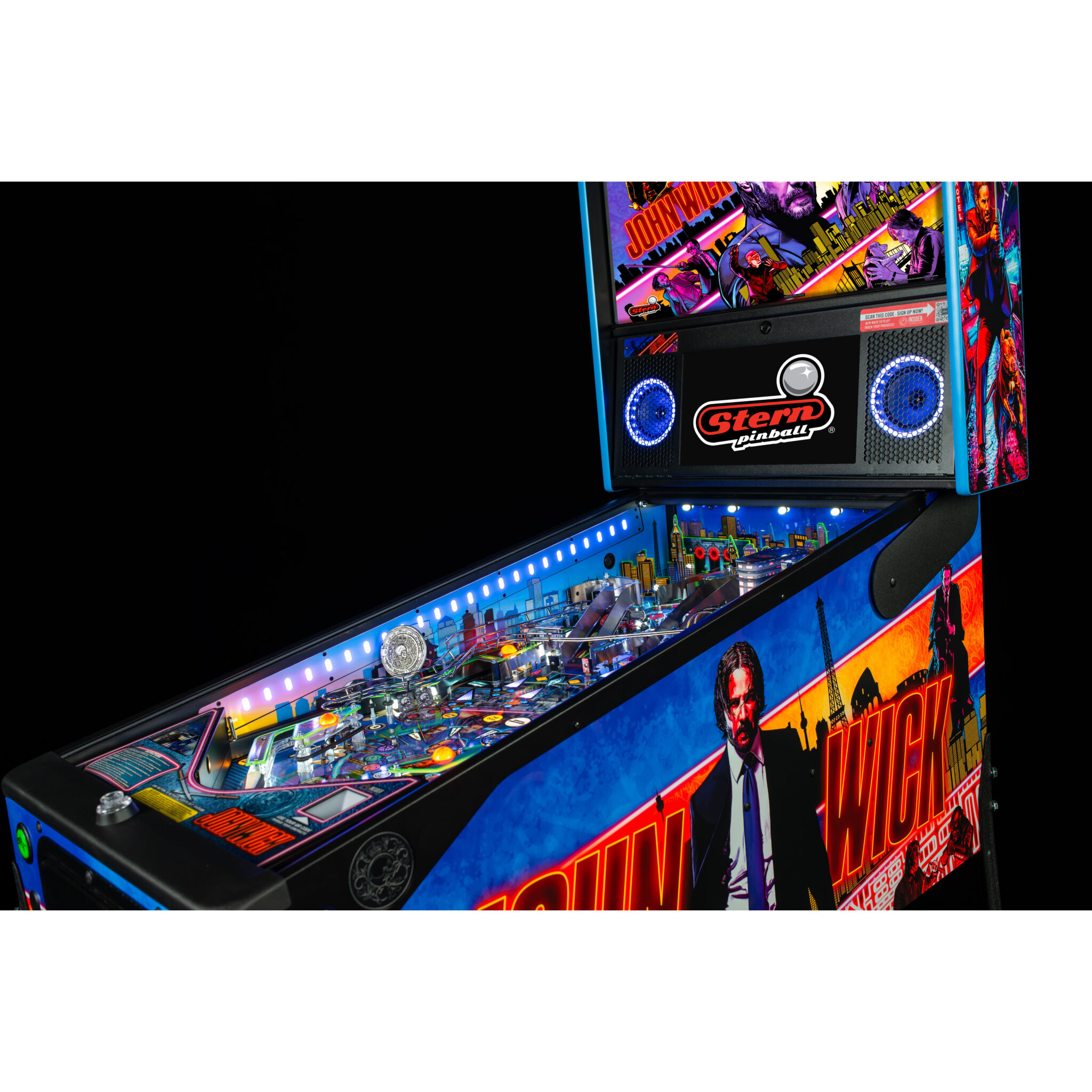 Buy John Wick Pinball Cabinet Expression Lights Accessory Online at $599.99