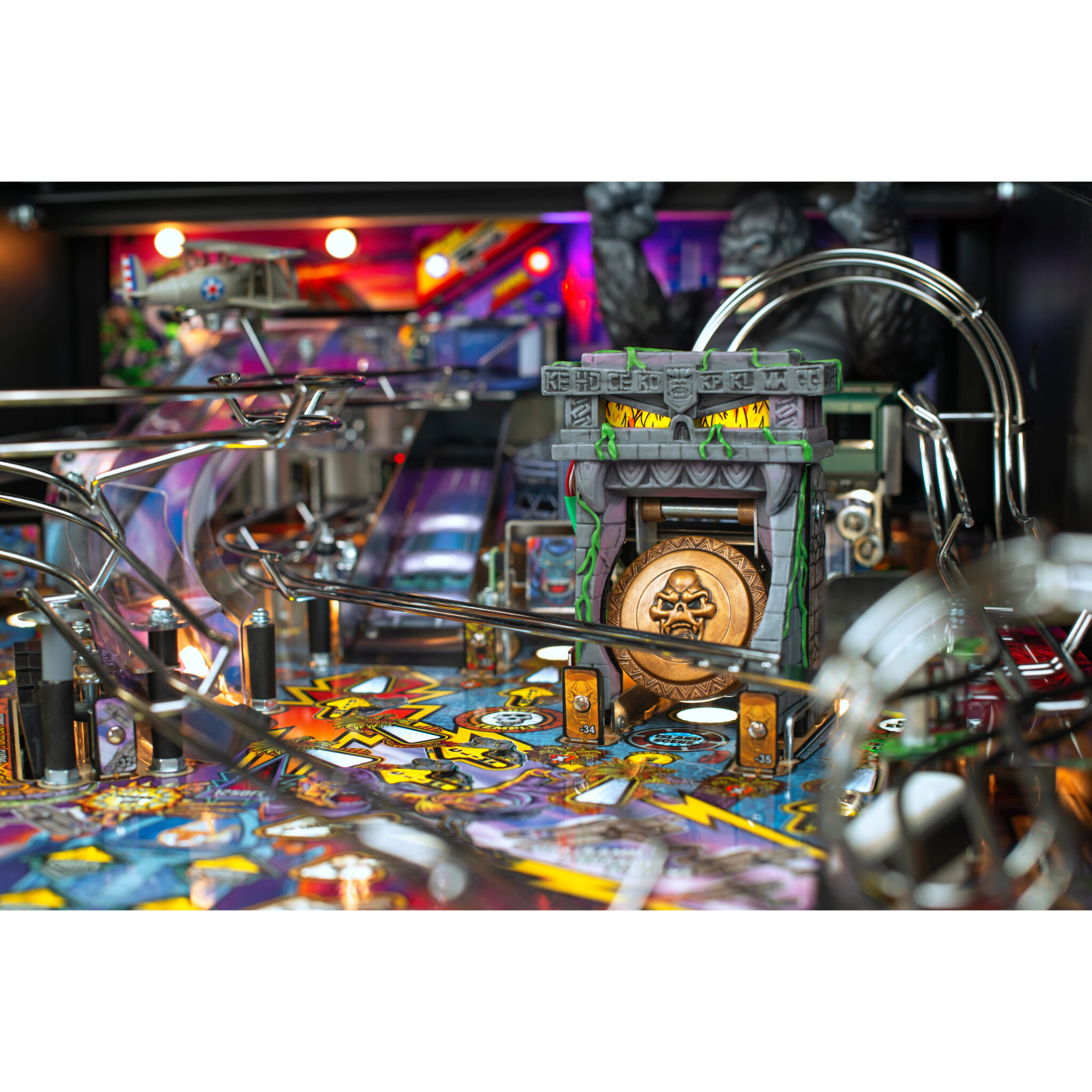 Buy King Kong: Myth of Terror Island Premium Pinball Machine by Stern ...