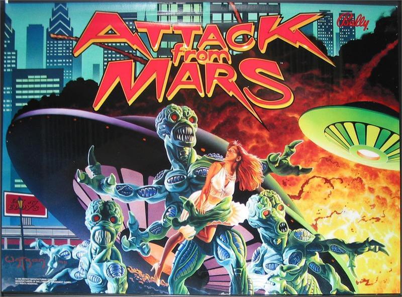 Buy Attack From Mars Pinball Machine by Bally Online at $13999