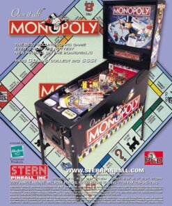 Buy Monopoly Pinball Machine by Stern Online at $7999.00