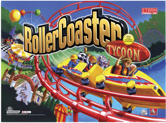 Buy Roller Coaster Tycoon Pinball Machine by Stern Online at $7999