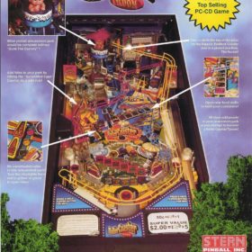 Buy Roller Coaster Tycoon Pinball Machine by Stern Online at $7499