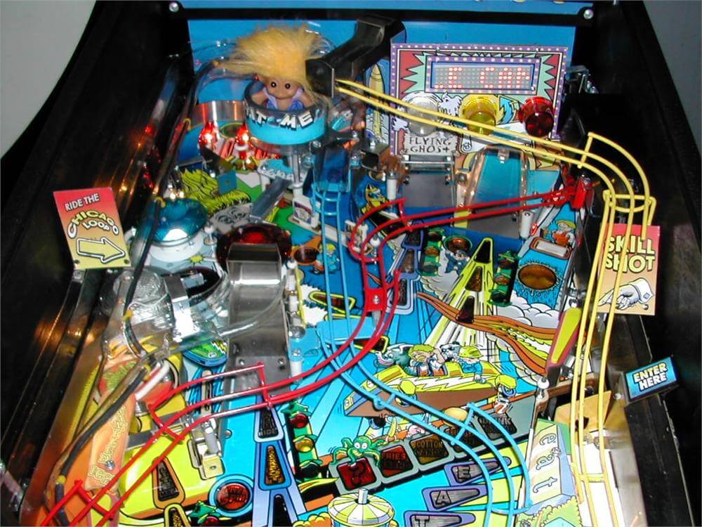 Buy Roller Coaster Tycoon Pinball Machine by Stern Online at $7999