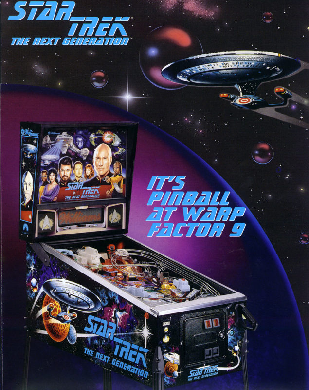 Buy Star Trek: The Next Generation Pinball Machine by Williams Online ...